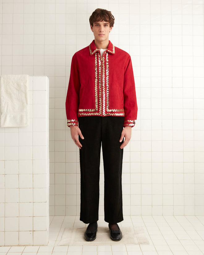Bandstand Jacket - Red – Bode Paris